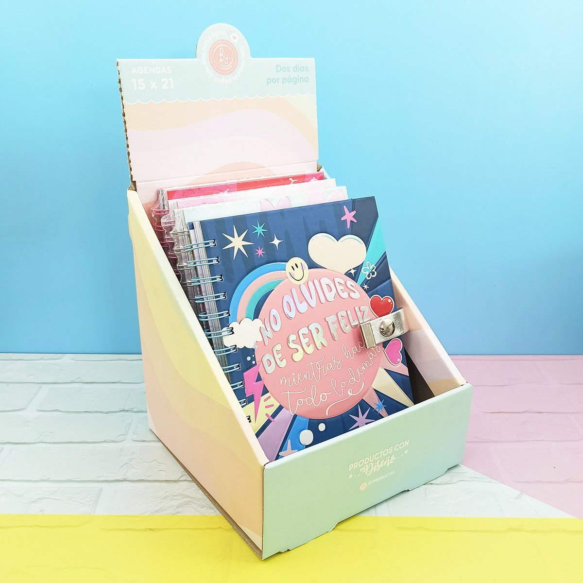 Pack agenda gancho x 8 | Wopp Deco