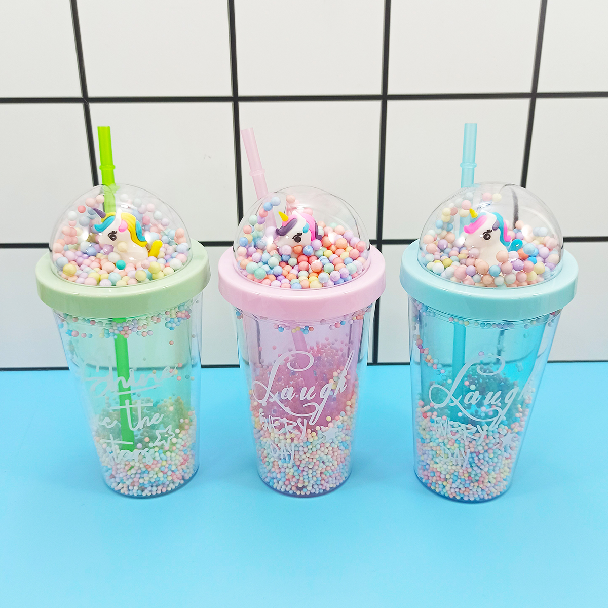 Vaso Con Perla Unicornio | Wopp Deco