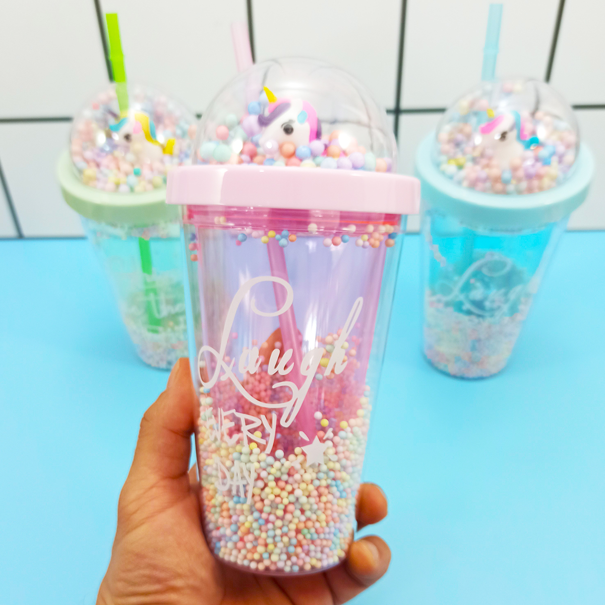 Vaso Con Perla Unicornio | Wopp Deco