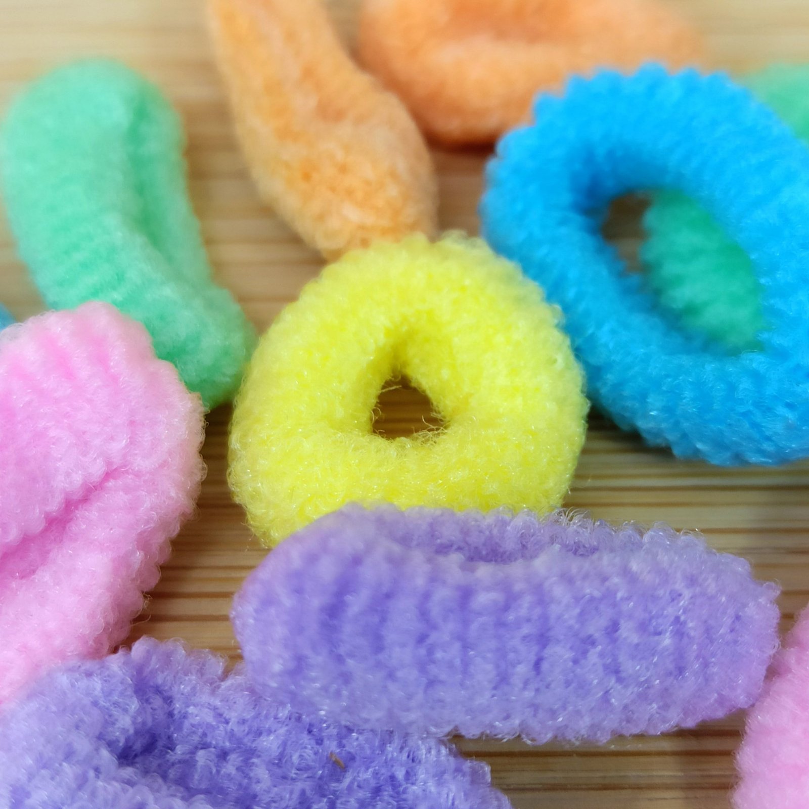 Mini colitas colores x12 | Wopp Deco